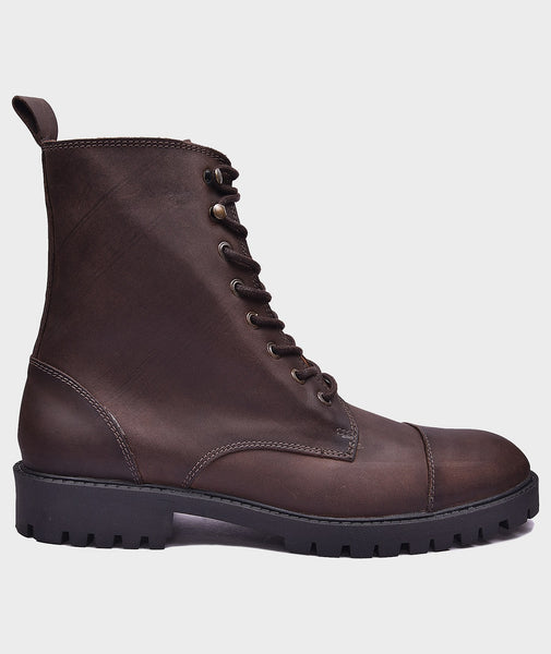 Men's High Ankle Riding Leather Boots | Leder Warren